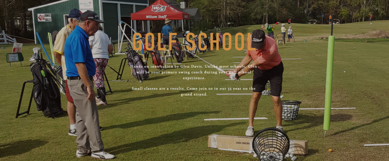 Program/Rates | Glen Davis Golf Academy